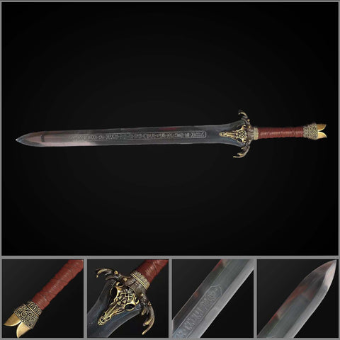 Conan Father Sword Replica – Hand Forged 1095 High Carbon Steel ...